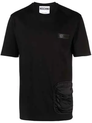Moschino Logo-appliqué Cotton T-shirt
