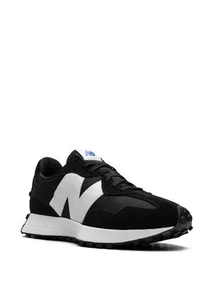 NEW BALANCE 327 Leather Sneakers - Black