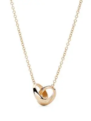 Lizzie Mandler 18kt Yellow Micro Crescent Link Necklace - Gold