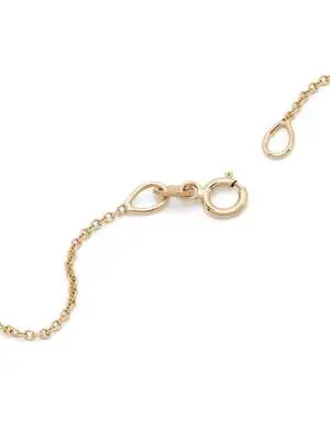 Lizzie Mandler 18kt Yellow Micro Crescent Link Necklace