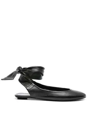 Attico Cloe Ballerinas - Black