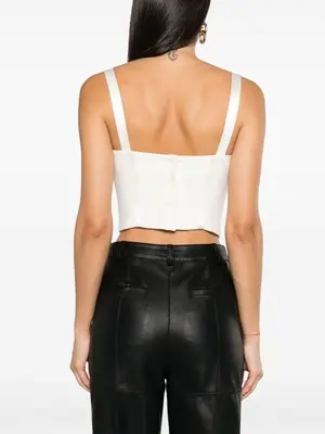 RXQUETTE Crush Corset Tank Top - Neutrals