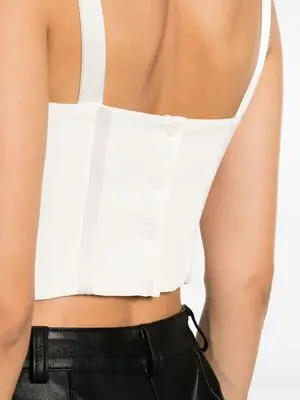 RXQUETTE Crush Corset Tank Top - Neutrals
