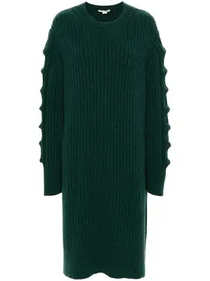 Stella McCartney Round-neck Midi Knitted Dress