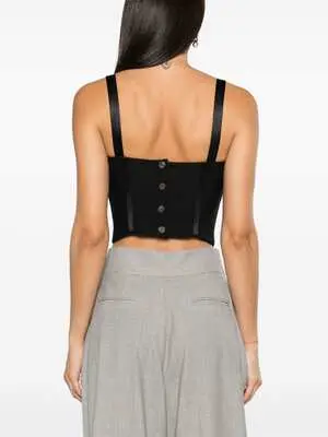 RXQUETTE Crush Bodice Top - Black
