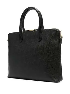 Thom Browne 4-bar Leather Briefcase