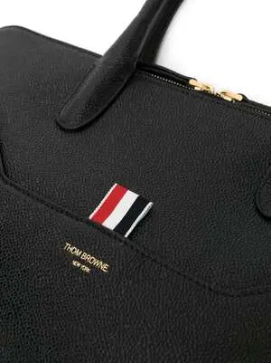 Thom Browne 4-bar Leather Briefcase