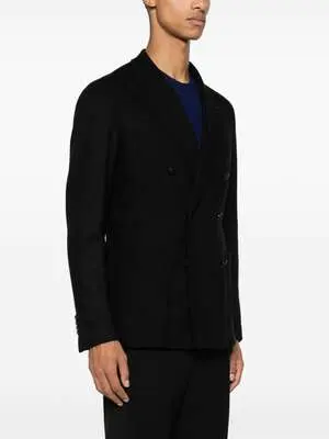 Tagliatore Double-breasted Blazer - Black