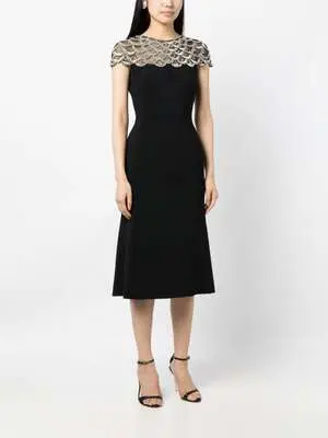 Jenny Packham Melody Bead-embellished Midi Dress