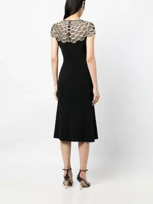 Jenny Packham Melody Bead-embellished Midi Dress