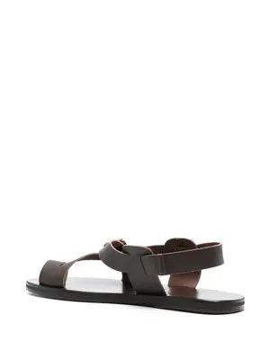 ANCIENT GREEK SANDALS Paris Flat Sandals - Brown