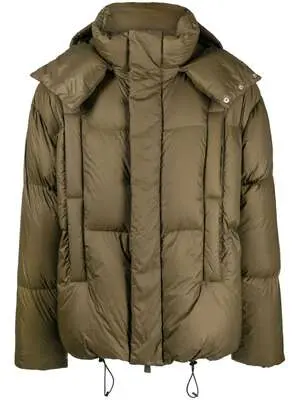 Bacon Andrew Detachable-hood Padded Jacket