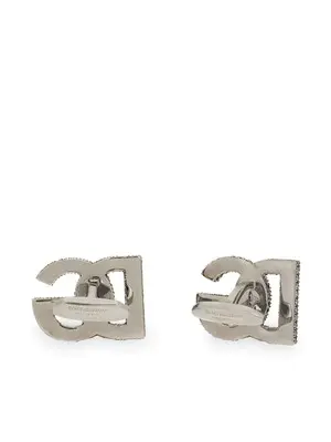 Dolce & Gabbana Crystal Rhinestones-embellished Cufflinks