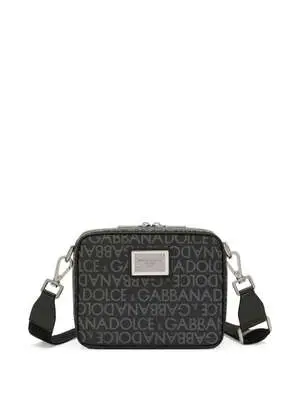 Dolce & Gabbana Monogram Shoulder Bag - Black
