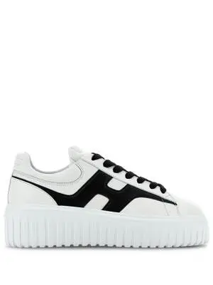 Hogan H-stripes Platform Sneakers - White