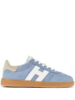 Hogan Logo-patch Suede Sneakers