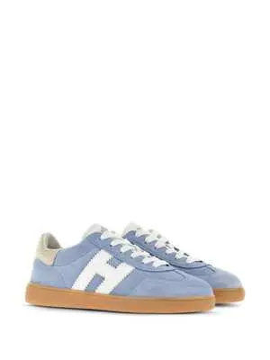 Hogan Logo-patch Suede Sneakers