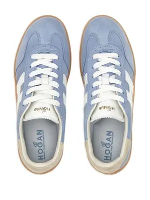 Hogan Logo-patch Suede Sneakers