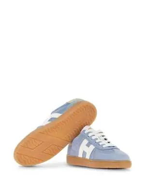 Hogan Logo-patch Suede Sneakers