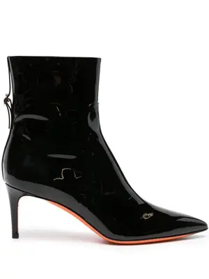 Santoni Buckled Booties