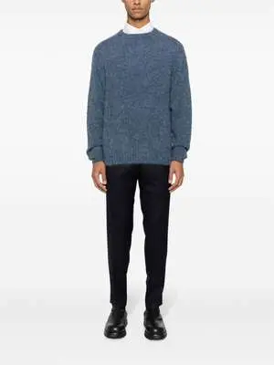 Harmony Shaggy Mélange Brushed Wool Jumper