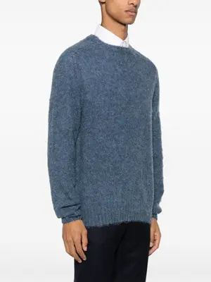 Harmony Shaggy Mélange Brushed Wool Jumper
