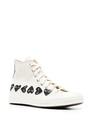 CONVERSE X COMME DES GARONS PLAY Chuck 70 High-top Sneakers