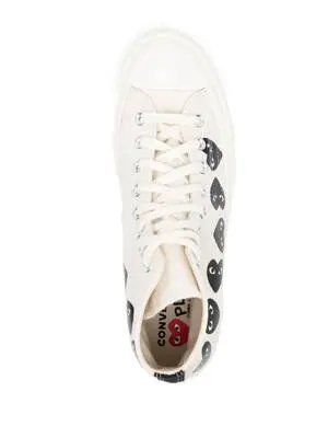 CONVERSE X COMME DES GARONS PLAY Chuck 70 High-top Sneakers