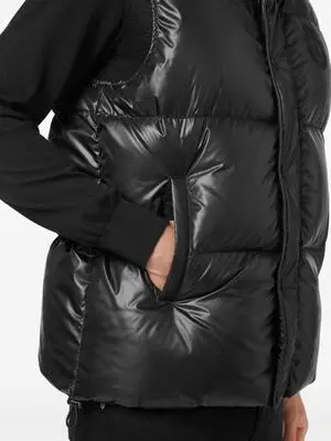 BILLIONAIRE Logo-embroidered Padded Gilet - Black
