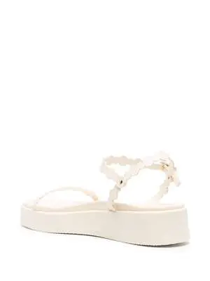 ANCIENT GREEK SANDALS Toxo Flatform Sandals - Neutrals