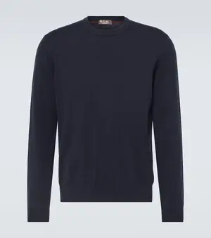 Men's Loro Piana Blue Sweaters