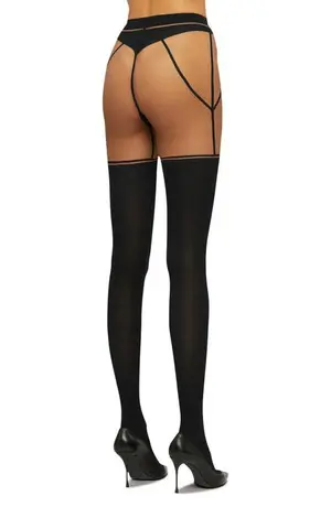 Wolford Garter Belt Tights