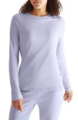 On Focus Long Sleeve Performance T-Shirt Lavender