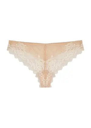 Wacoal Lace Perfection Thong - Beige