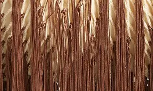PETIT KOURAJ Fringe Top Handle Bag