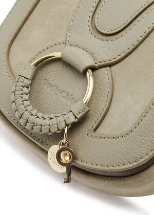 See By Chloé Hana Panelled Suede Crossbody Bag, Suede Bag