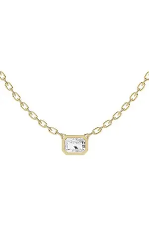 JENNIFER FISHER 18k Gold Lab Created Diamond Pendant Necklace - D0.5ct - 18k Yellow Gold