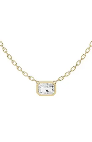 JENNIFER FISHER 18k Gold Lab Created Diamond Pendant Necklace - D1.0ct - 18k Yellow Gold