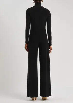 Norma Kamali Roll-neck Jumpsuit