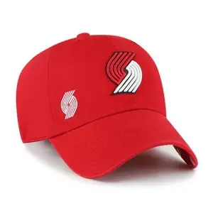 '47 Portland Trail Blazers Confetti Undervisor Clean Up Adjustable Hat - Red