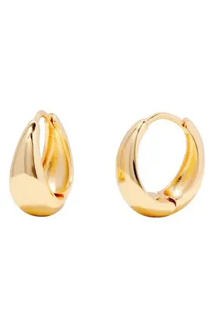BROOK & YORK Aubrey Huggie Hoop Earrings - Gold