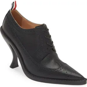 Thom Browne Pointed Toe Wingtip Pump