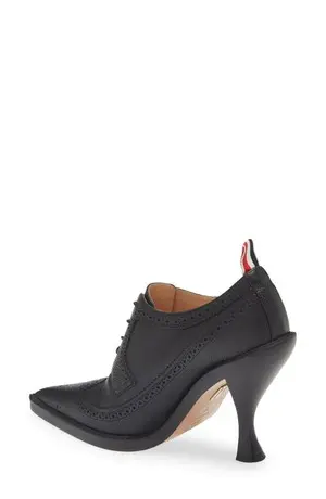 Thom Browne Pointed Toe Wingtip Pump