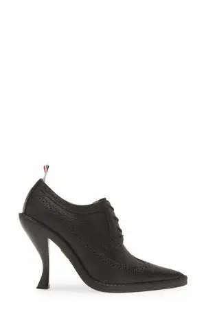 Thom Browne Pointed Toe Wingtip Pump