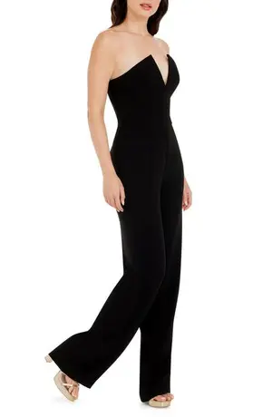 Dress The Population Fernanda Strapless Jumpsuit