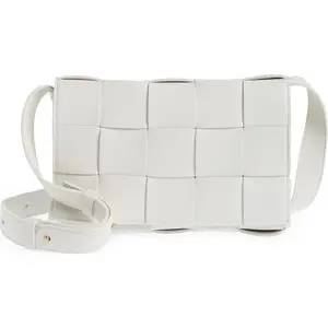 Bottega Veneta Cassette Silver Tone Bags For Women