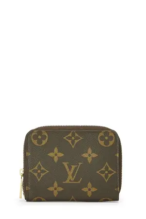 LOUIS VUITTON Monogram Canvas Zippy Coin Purse - Brown