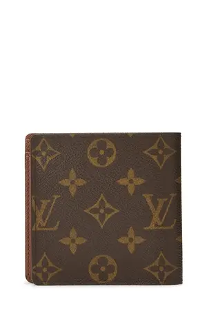 LOUIS VUITTON Monogram Canvas Wallet - Brown