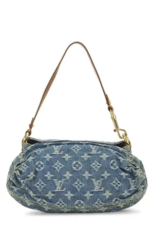 LOUIS VUITTON Monogram Denim Pleaty
