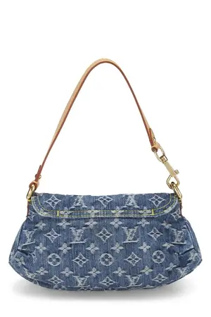 LOUIS VUITTON Monogram Denim Pleaty